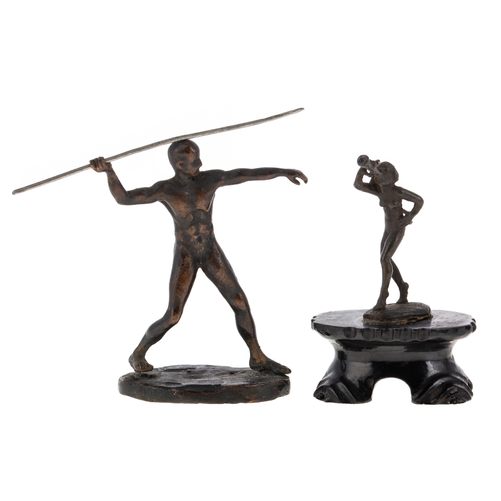 Louis Chatel Rosenthal | SEVEN MINIATURE BRONZE FIGURES | MutualArt
