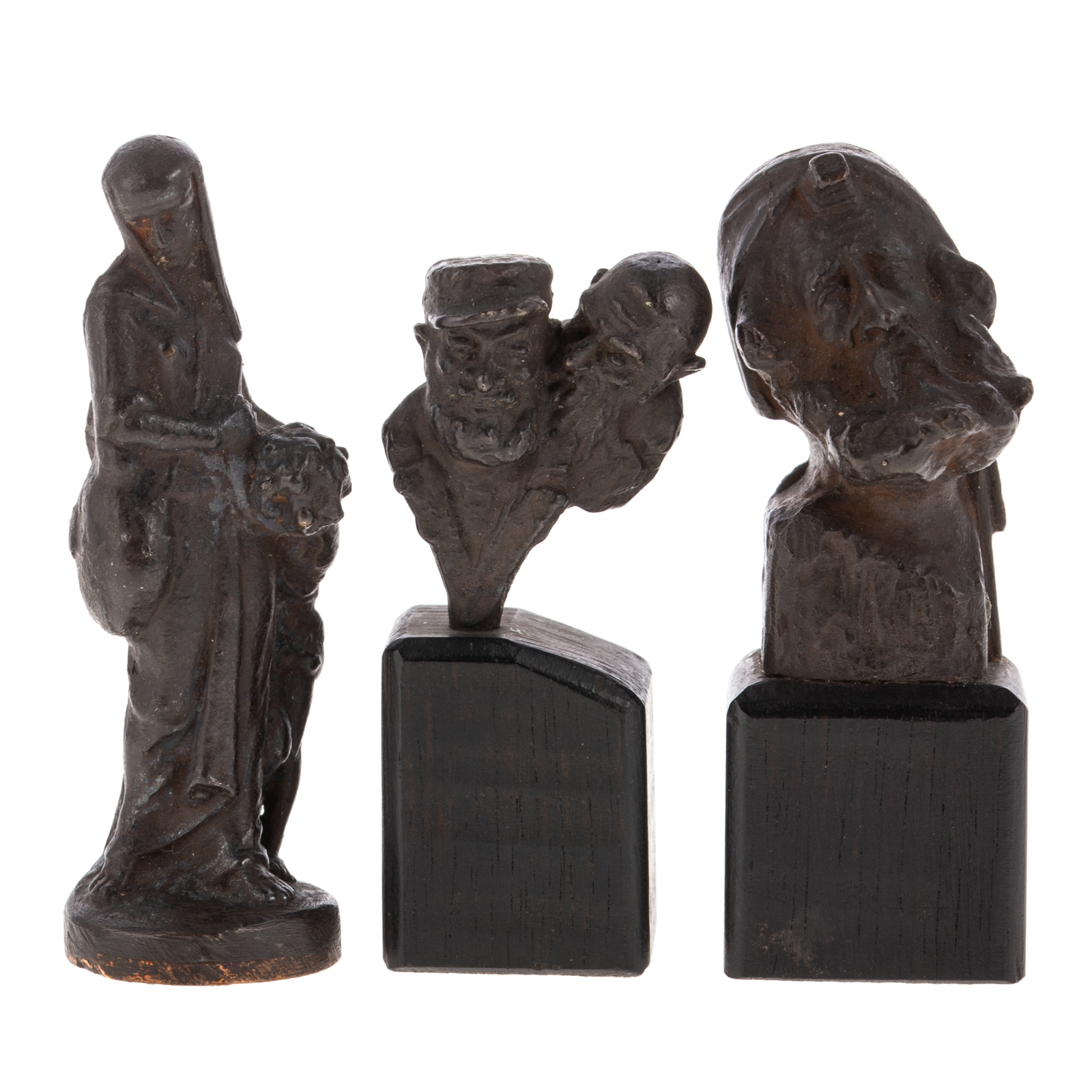 Louis Chatel Rosenthal | SEVEN MINIATURE BRONZE FIGURES | MutualArt