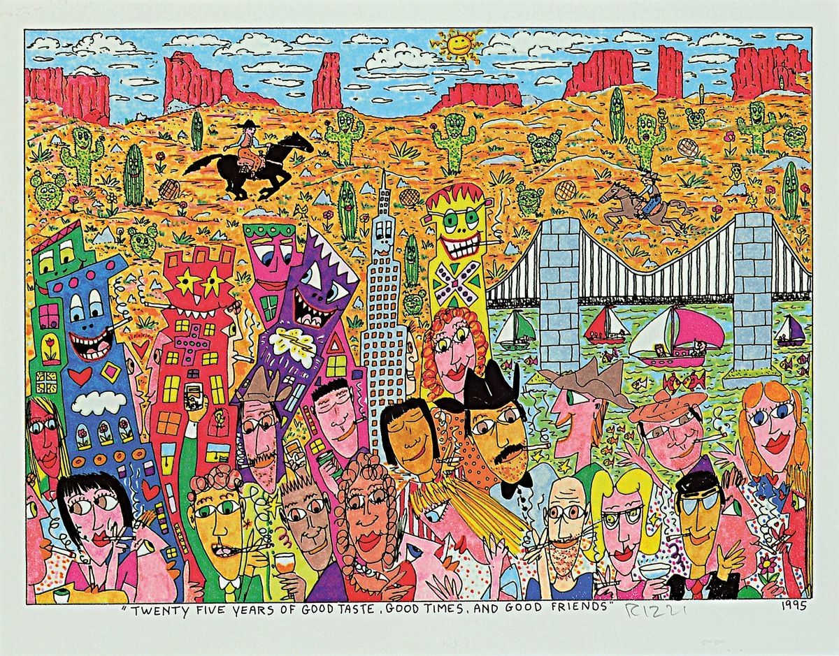 James Rizzi | WOMEN WHO WORK OUT | MutualArt