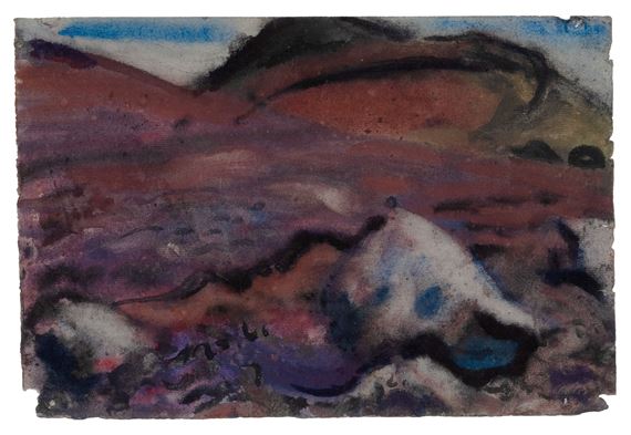 Curt Querner | Steine im Acker (1960) | MutualArt