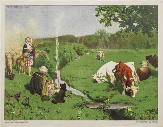 Alexander Rothaug | Auf der Weide | MutualArt