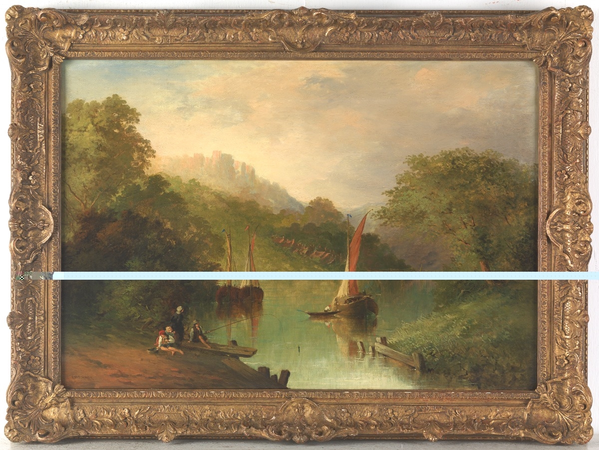 H. Hutchinson | River Scene (19th Century) | MutualArt