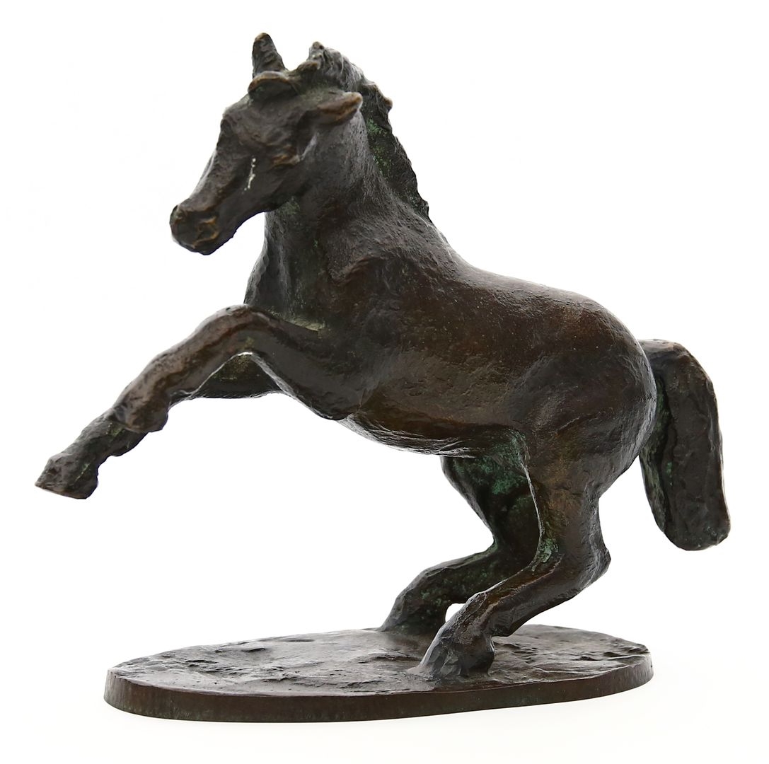 Rose-Maria Stiller | Springendes Pferd | MutualArt