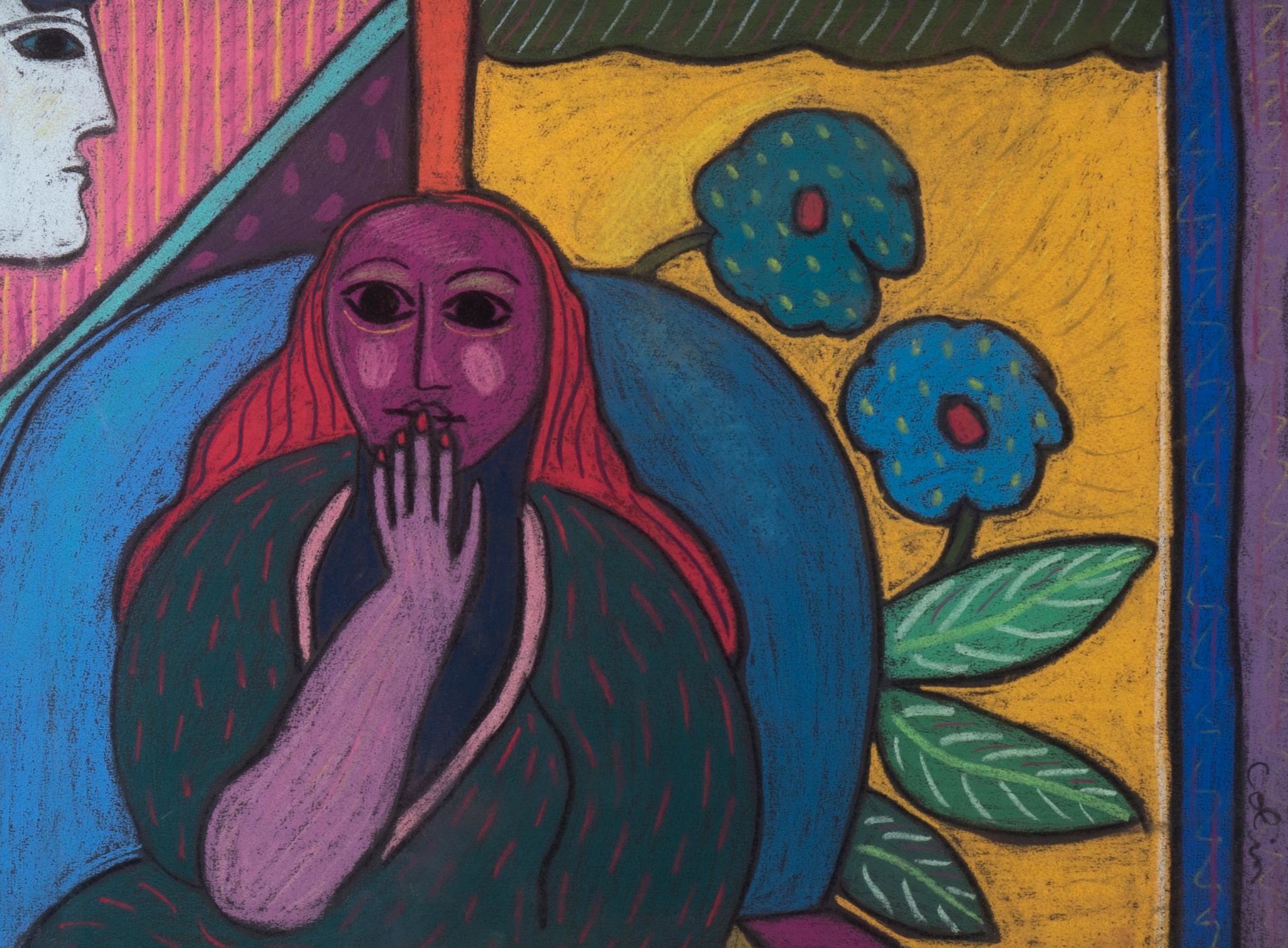 George Colin | Untitled abstract (1990) | MutualArt