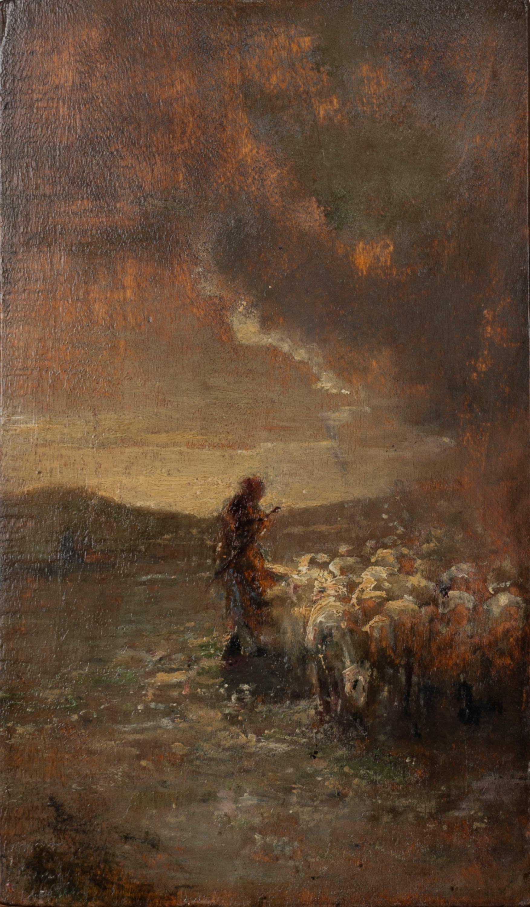 Giovanni Segantini | Study for the painting After the Storm | MutualArt