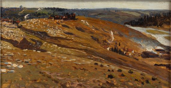 Max Roeder | Hills along the river | MutualArt