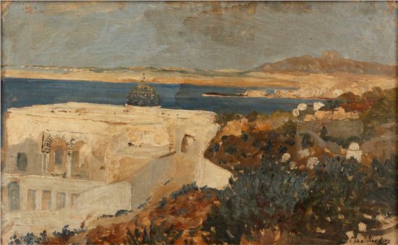 Max Roeder | The green dome (1892) | MutualArt