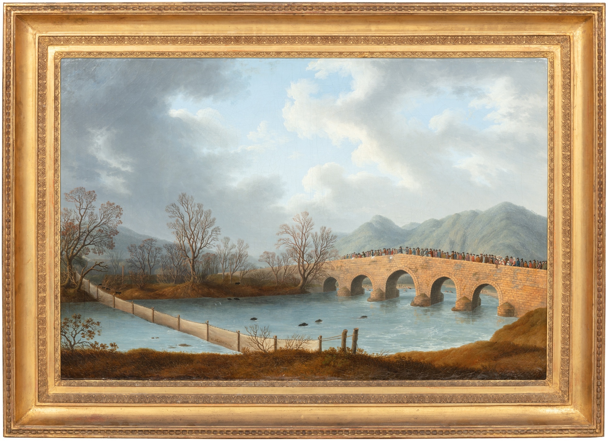 Jacob Philippe Hackert | Chasse aux sangliers (1786) | MutualArt