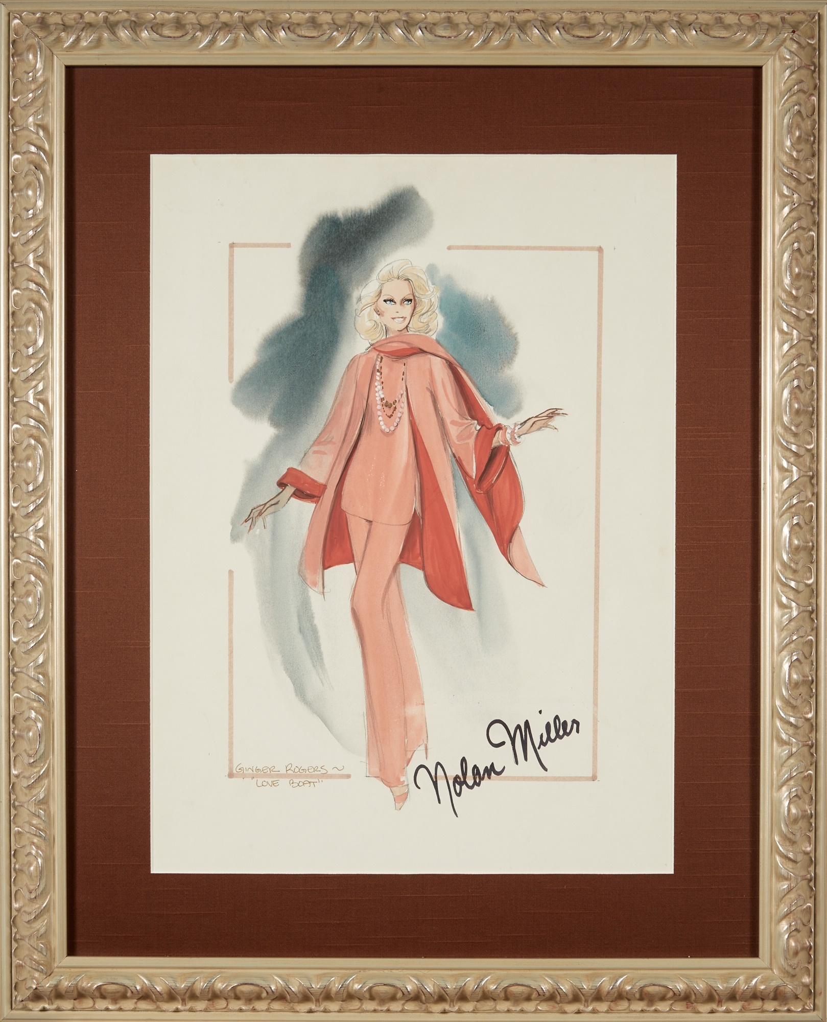 Nolan Miller | Two Nolan Miller designs for Ginger Rogers and Jane ...