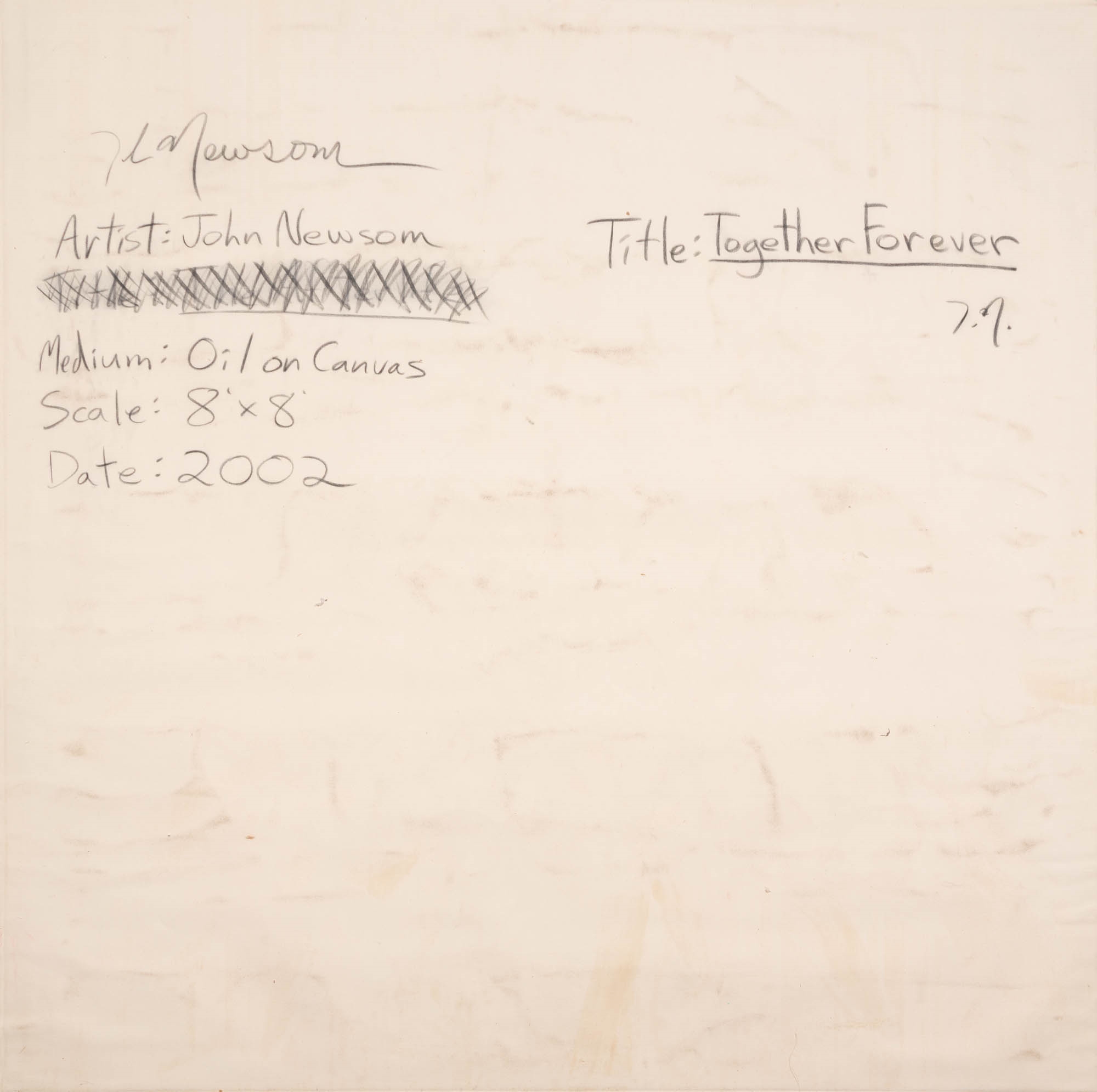 John Newsom | Together Forever (2002) | MutualArt