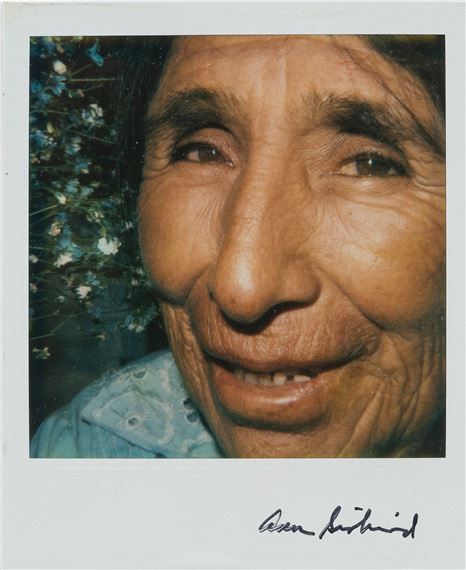 Aaron Siskind | Group of two Polaroids from the Mexican Portraits ...