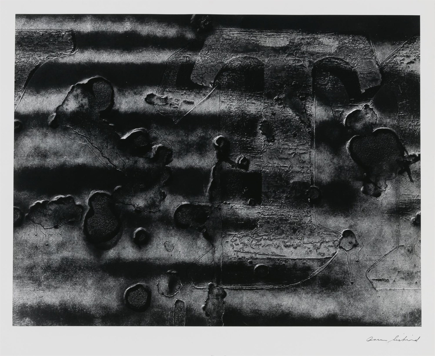 Aaron Siskind | 'VOLCANO 103' (1980) | MutualArt
