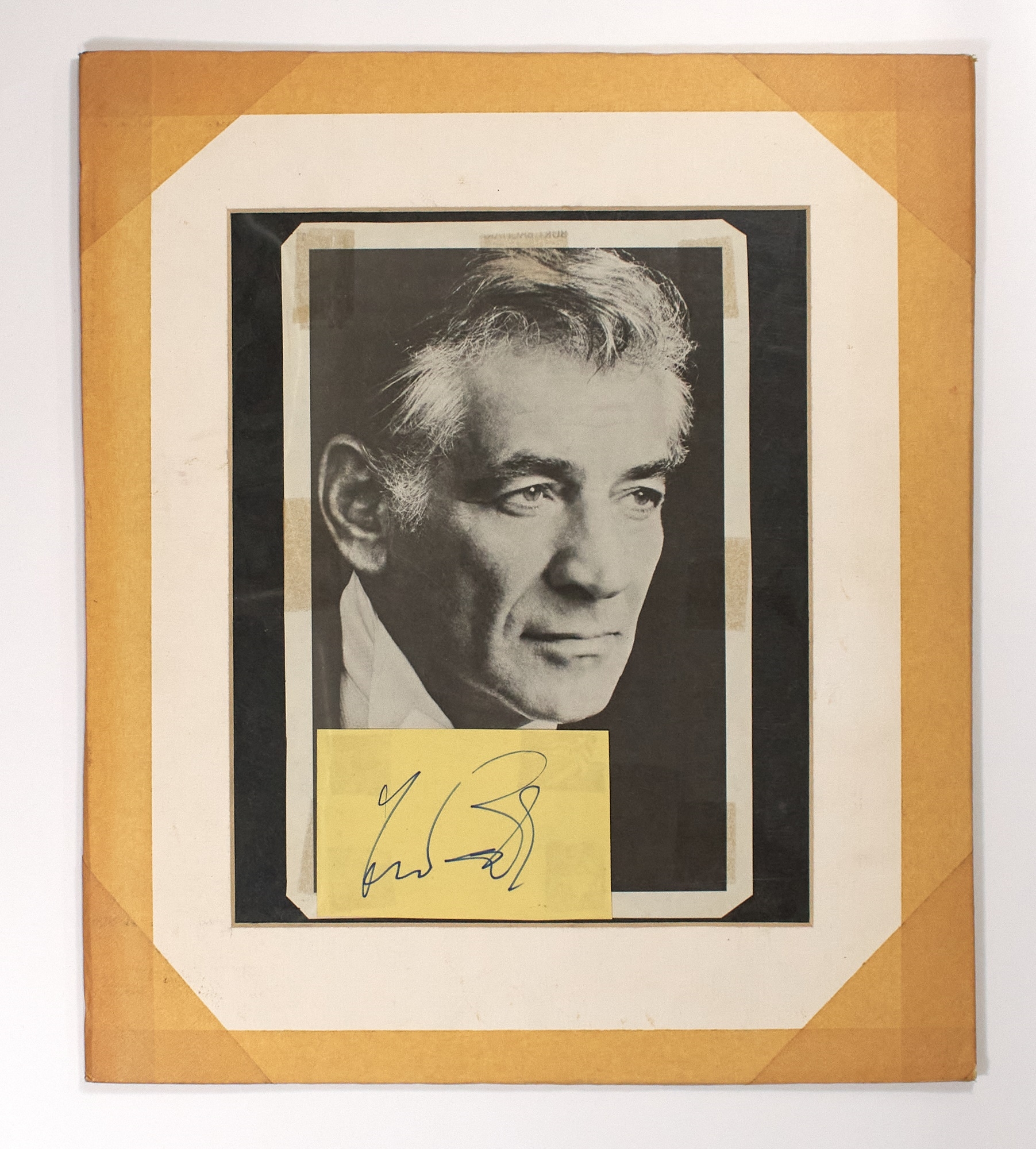 Leonard Bernstein | An inscribed photograph of a young Leonard ...