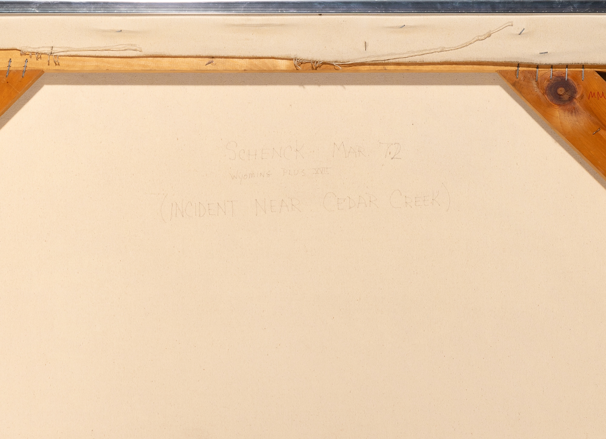 William Schenck | Incident Near Cedar Creek (1972) | MutualArt