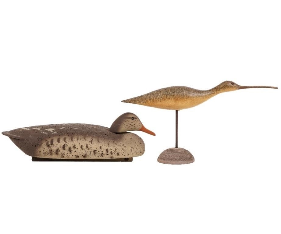 Charles Beck | CHARLES BECK CARVED SHORE BIRD | MutualArt