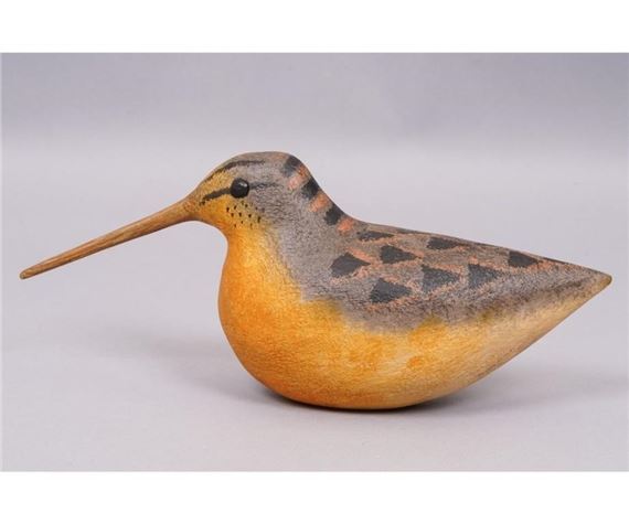 Charles Beck | CHARLES BECK CARVED WOODCOCK | MutualArt