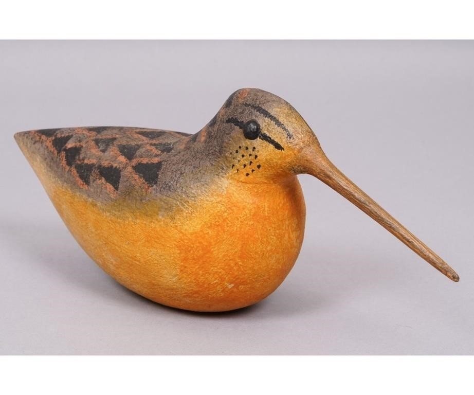 Charles Beck | CHARLES BECK CARVED WOODCOCK | MutualArt