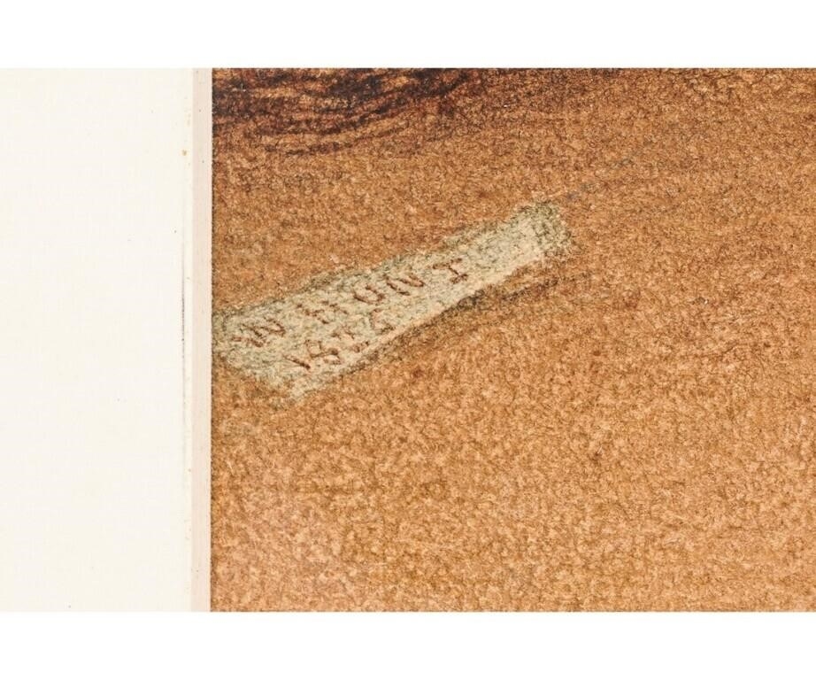 William Henry Hunt | W. HUNT WATERCOLOR (1856) | MutualArt