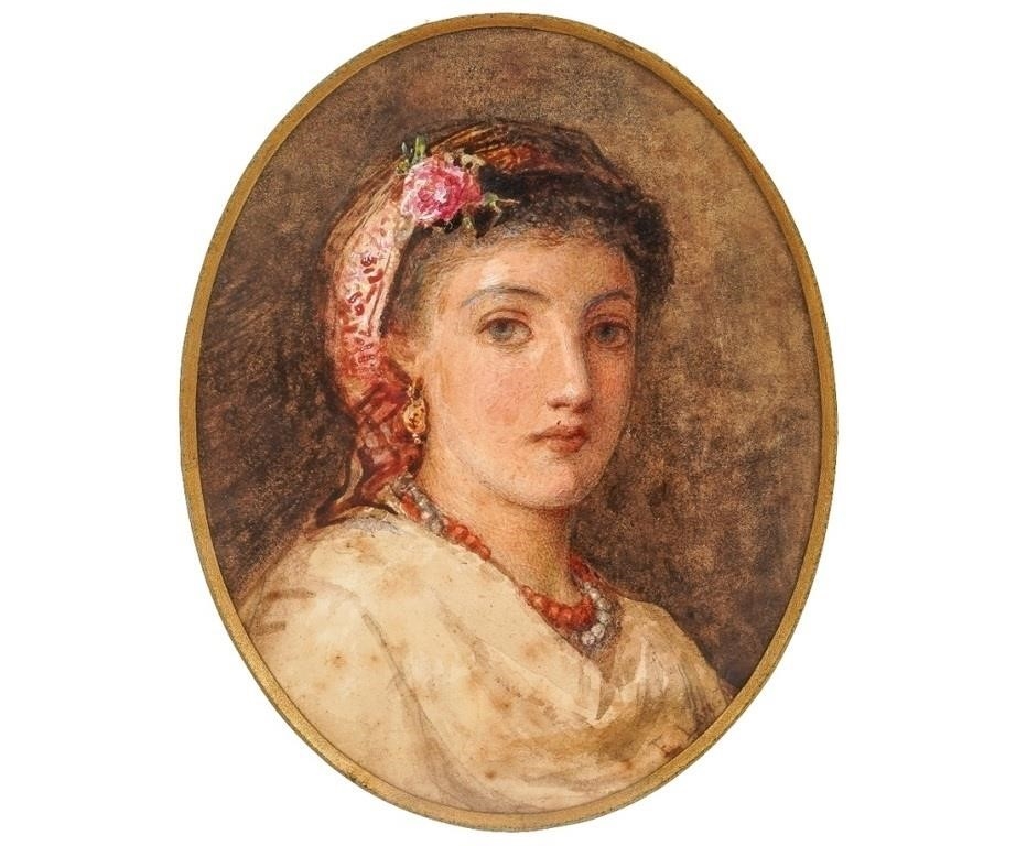 Edwin Long | EDWIN LONGSDEN LONG WATERCOLOR | MutualArt