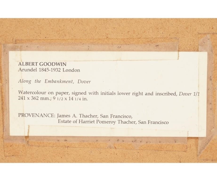 Albert Goodwin | ALBERT GOODWIN WATERCOLOR | MutualArt