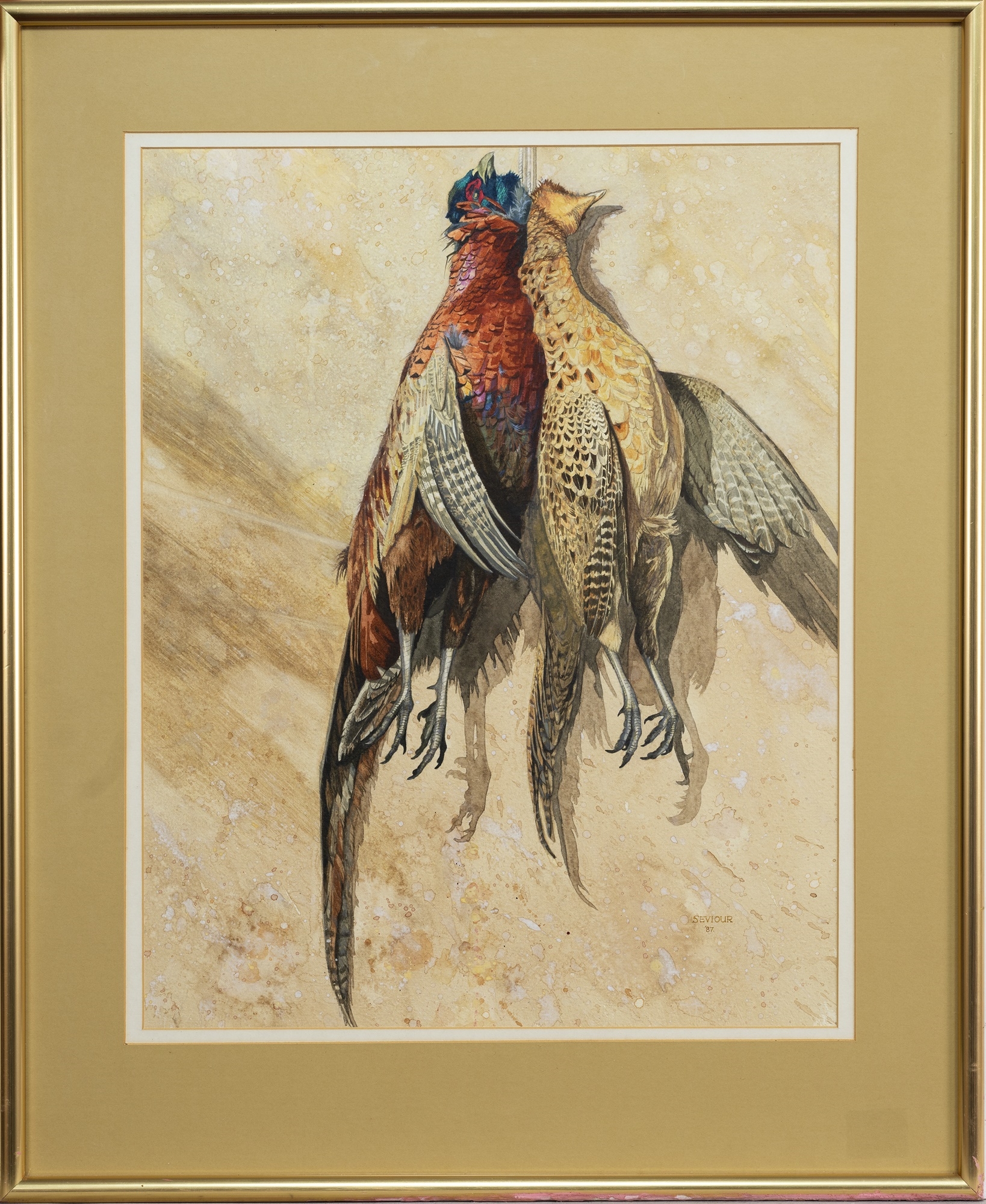 William Seviour | BRACE OF PHEASANTS | MutualArt