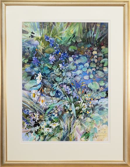 Jean B. Martin | WATERLILIES AND GOLDFISH (1992) | MutualArt
