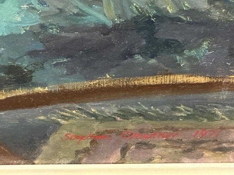 Deryck Stephen Crowther | Oil on board The Three Children | MutualArt