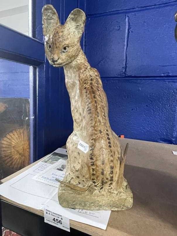 Gillian Wells | serval cat (2013) | MutualArt