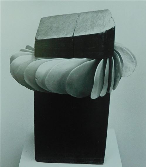 Stephen Robin | Stephen Robin Wood + Shell Form Sculpture (1985 ...