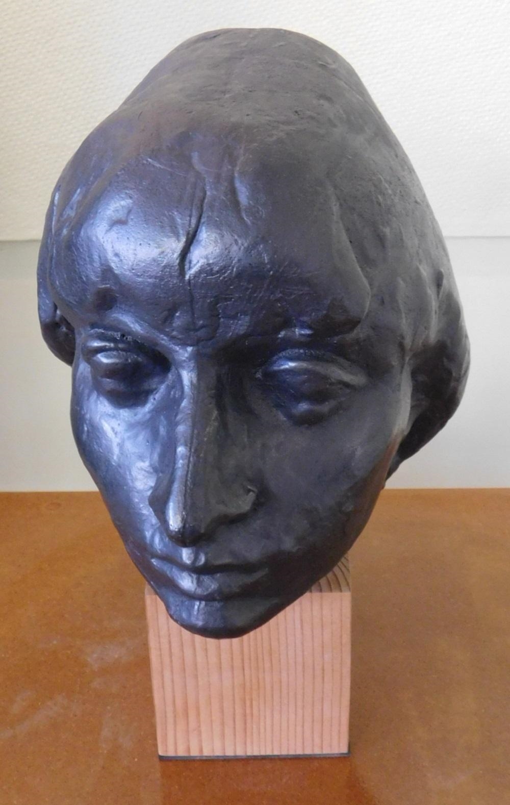 Stephen Robin | Stephen Robin Cast Iron Female Bust Sculpture | MutualArt