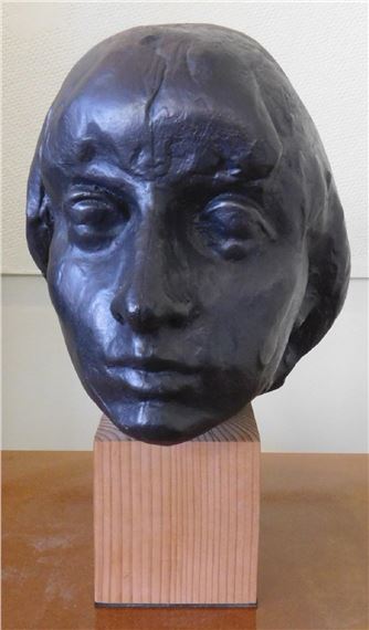 Stephen Robin | Stephen Robin Cast Iron Female Bust Sculpture | MutualArt