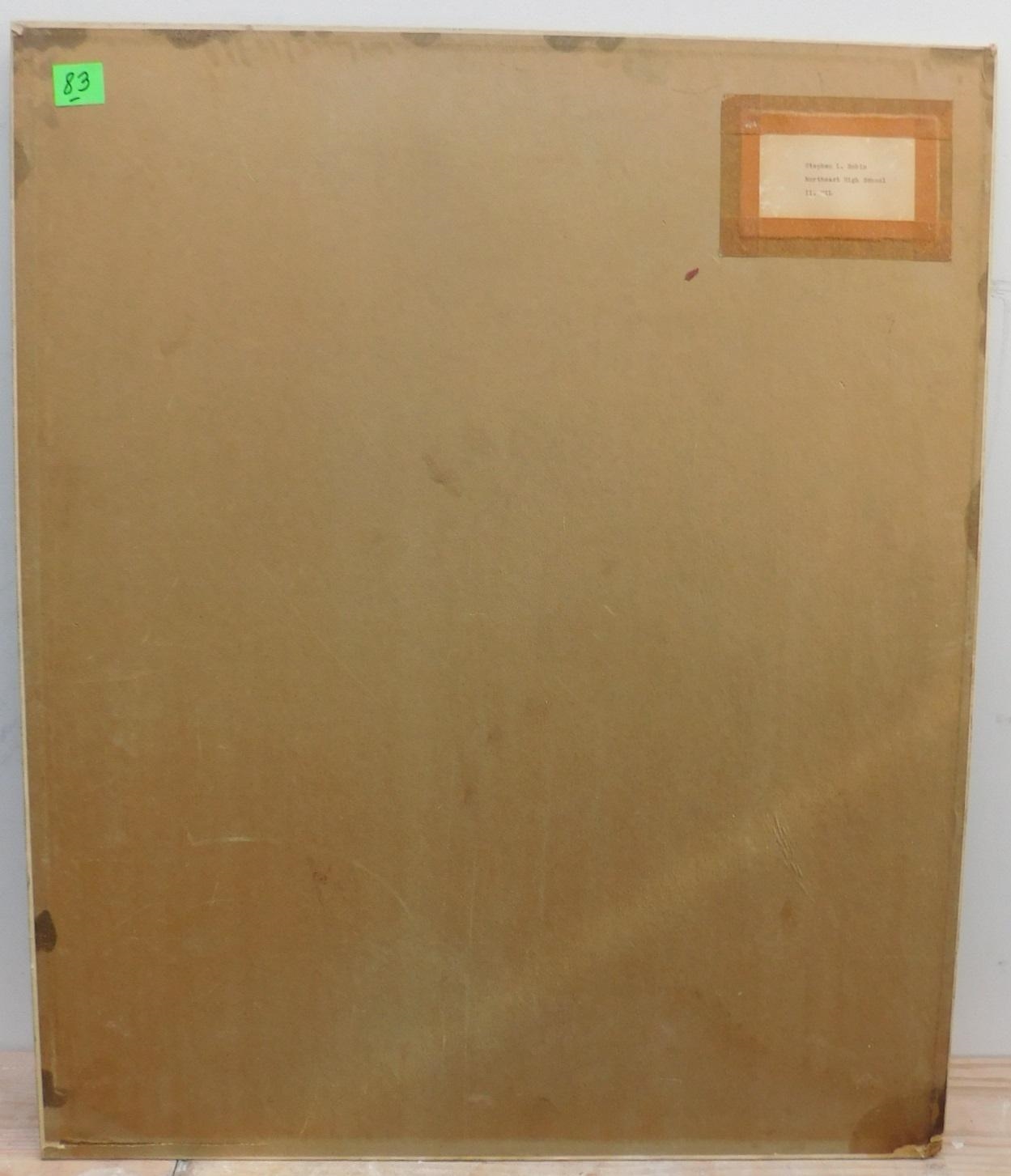 Stephen Robin | Stephen Robin Oil on Board 3/4 Portrait | MutualArt