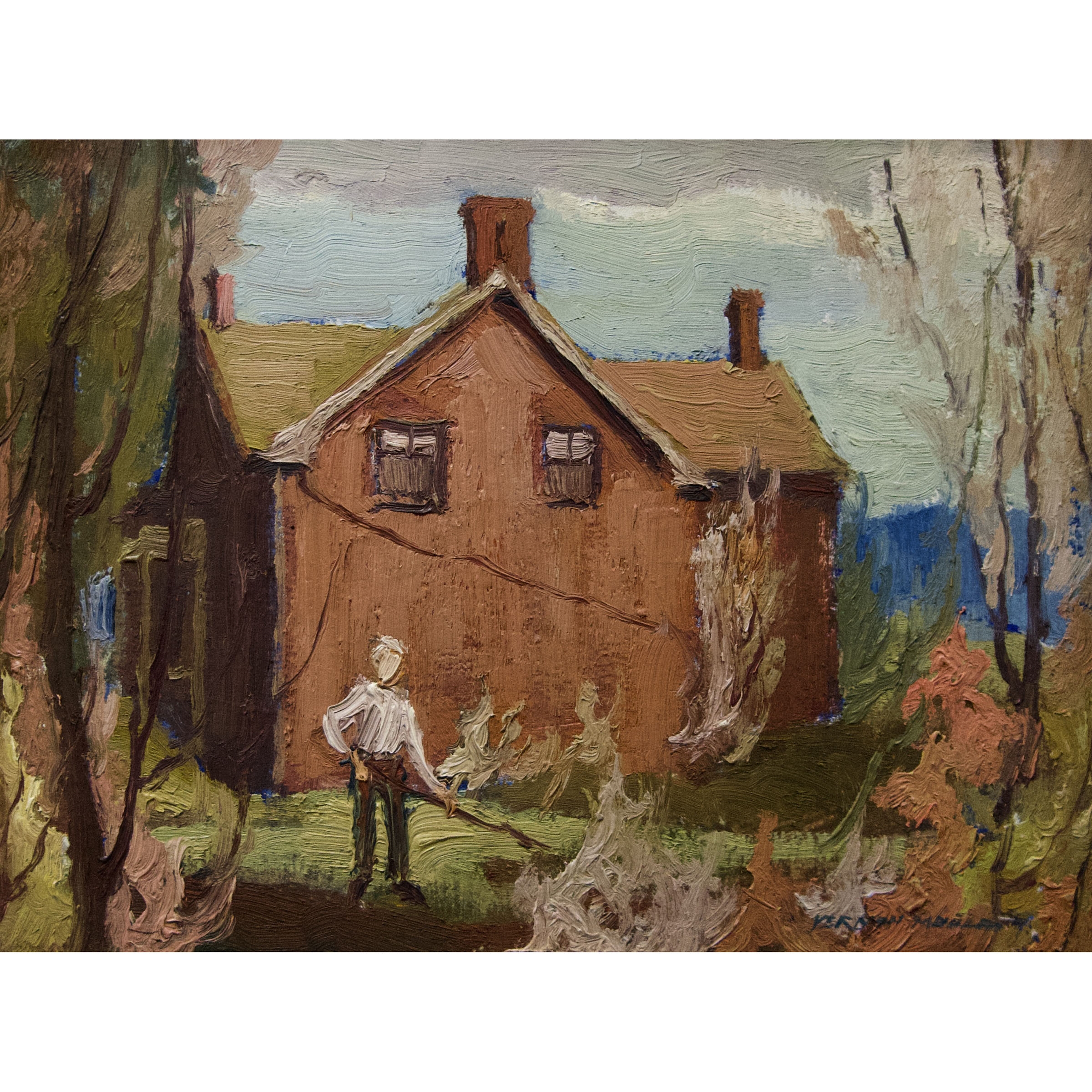 Vernon Mould | UNTITLED (TILLING THE GARDEN) | MutualArt