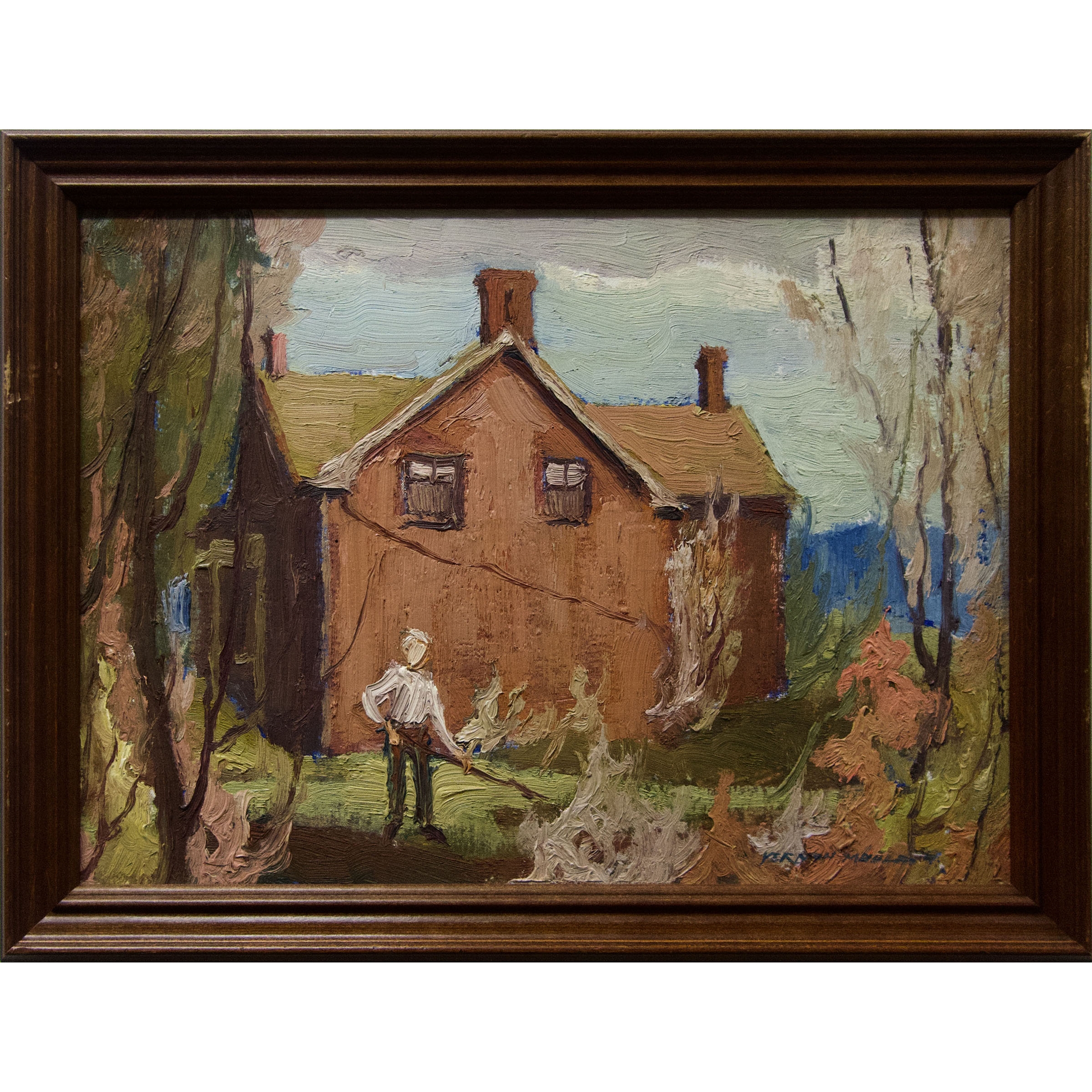Vernon Mould | UNTITLED (TILLING THE GARDEN) | MutualArt