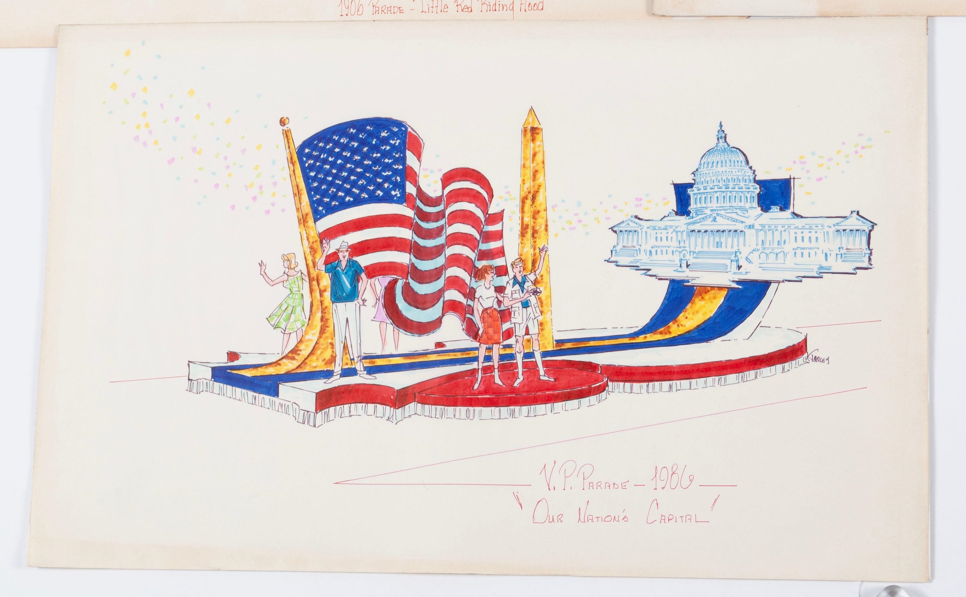 Robert D. Tooley | Float Designs for the Veiled Prophet Parade (1982 ...