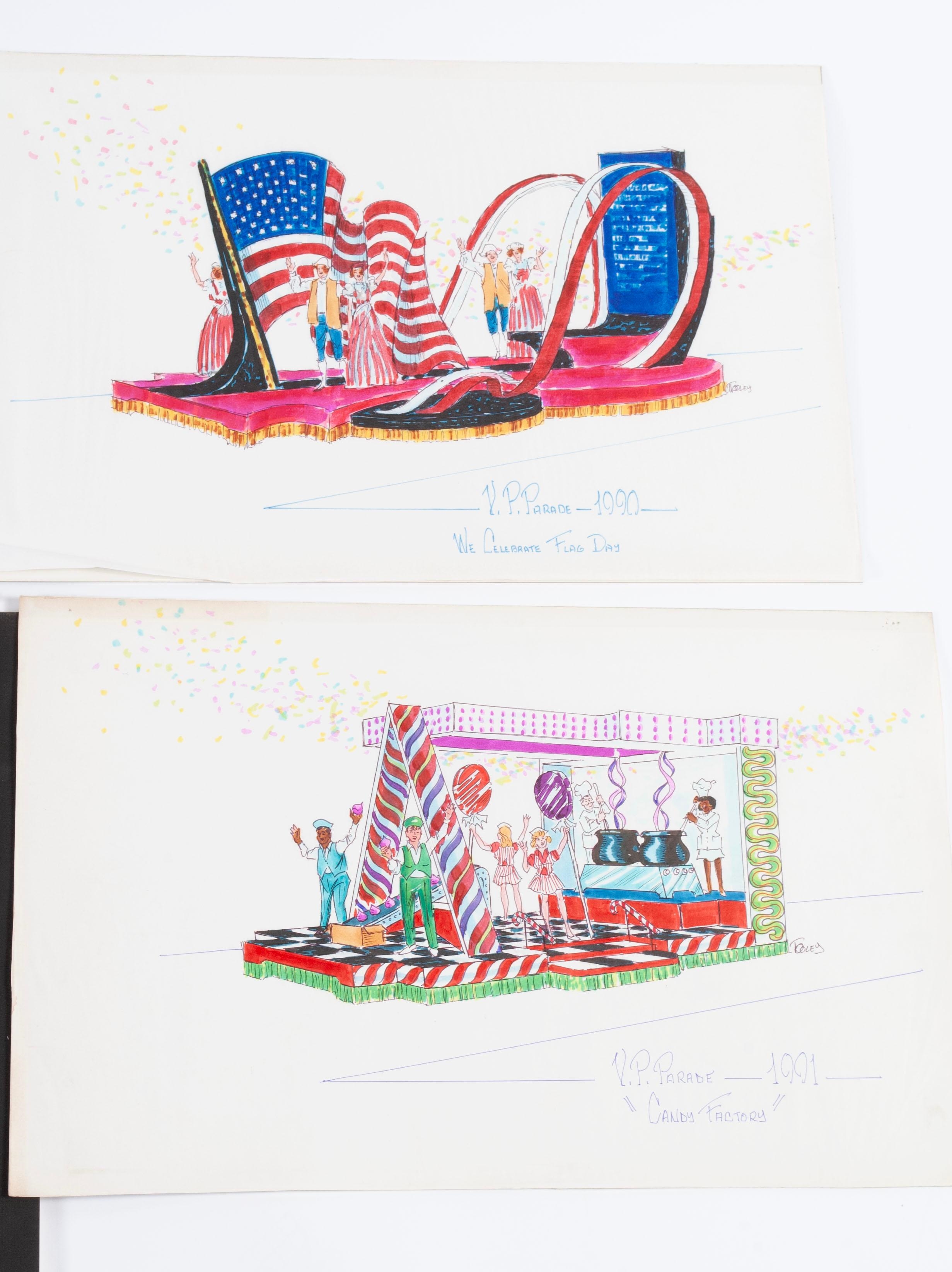 Robert D. Tooley | Float Designs for the Veiled Prophet Parade (1989 ...