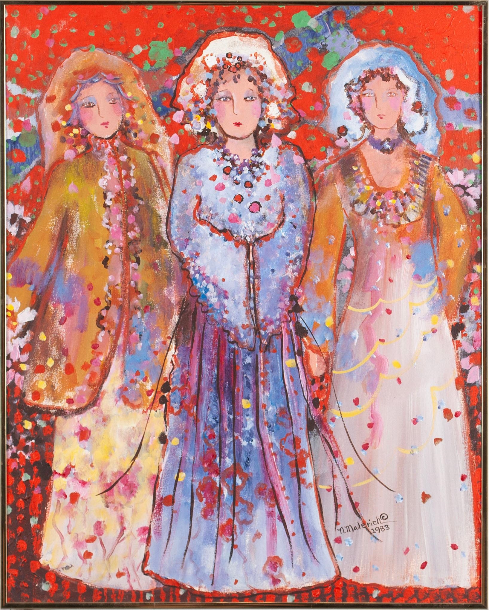 Norma Malerich | Three Women (1983) | MutualArt