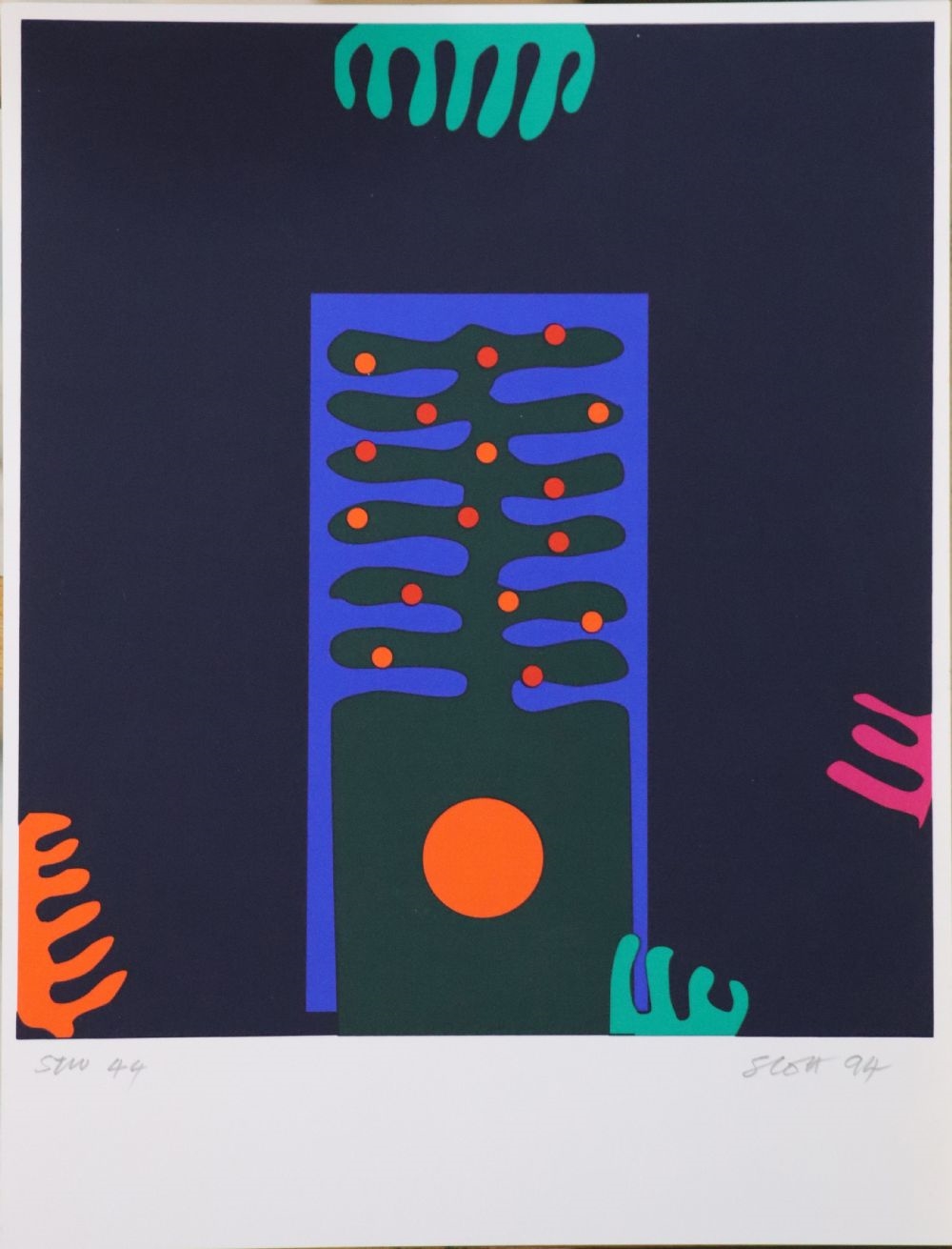 Patrick Scott | CHRISTMAS CARD FOR SCOTT TALLON WALKER | MutualArt