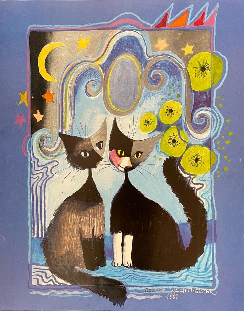 Rosina Wachtmeister | Al Pommergio; Gatti Verdi; Massimo Gatto Della Rocca (1994 - 1995) | MutualArt