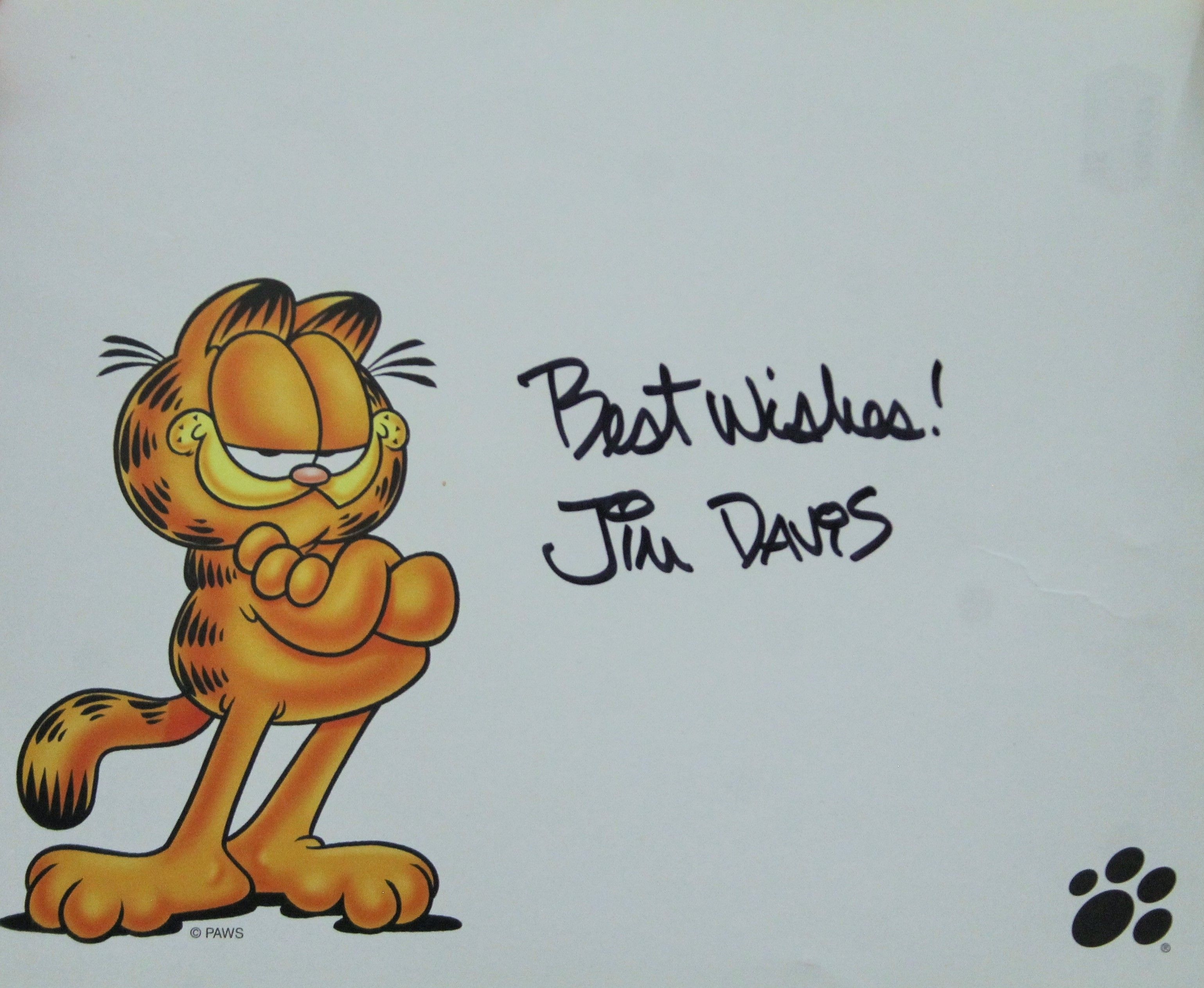 Jim Davis Signature