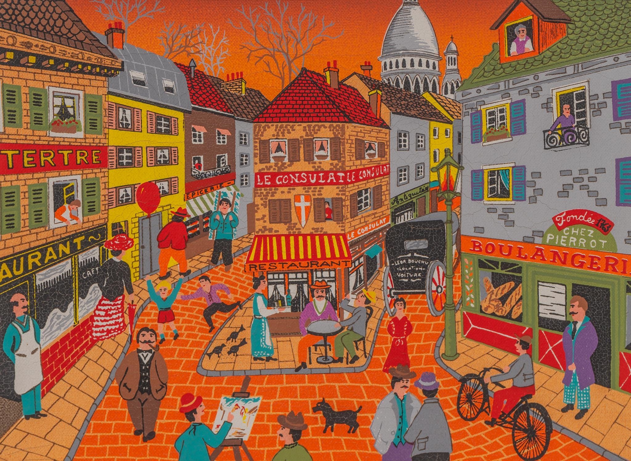 Hiro Yamagata | Montmartre Scenes | MutualArt