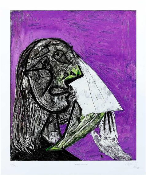 Pablo Picasso | Crying Woman | MutualArt