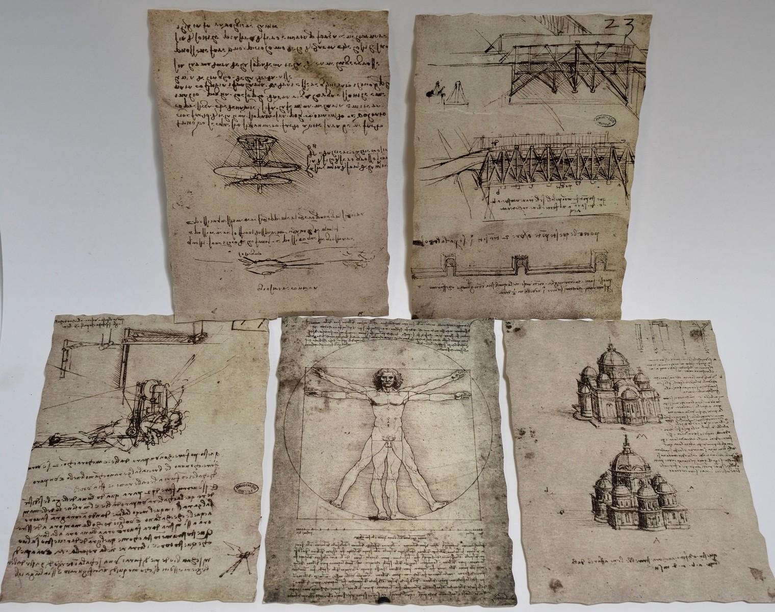 Leonardo da Vinci | Five contemporary Leonardo da Vinci prints | MutualArt