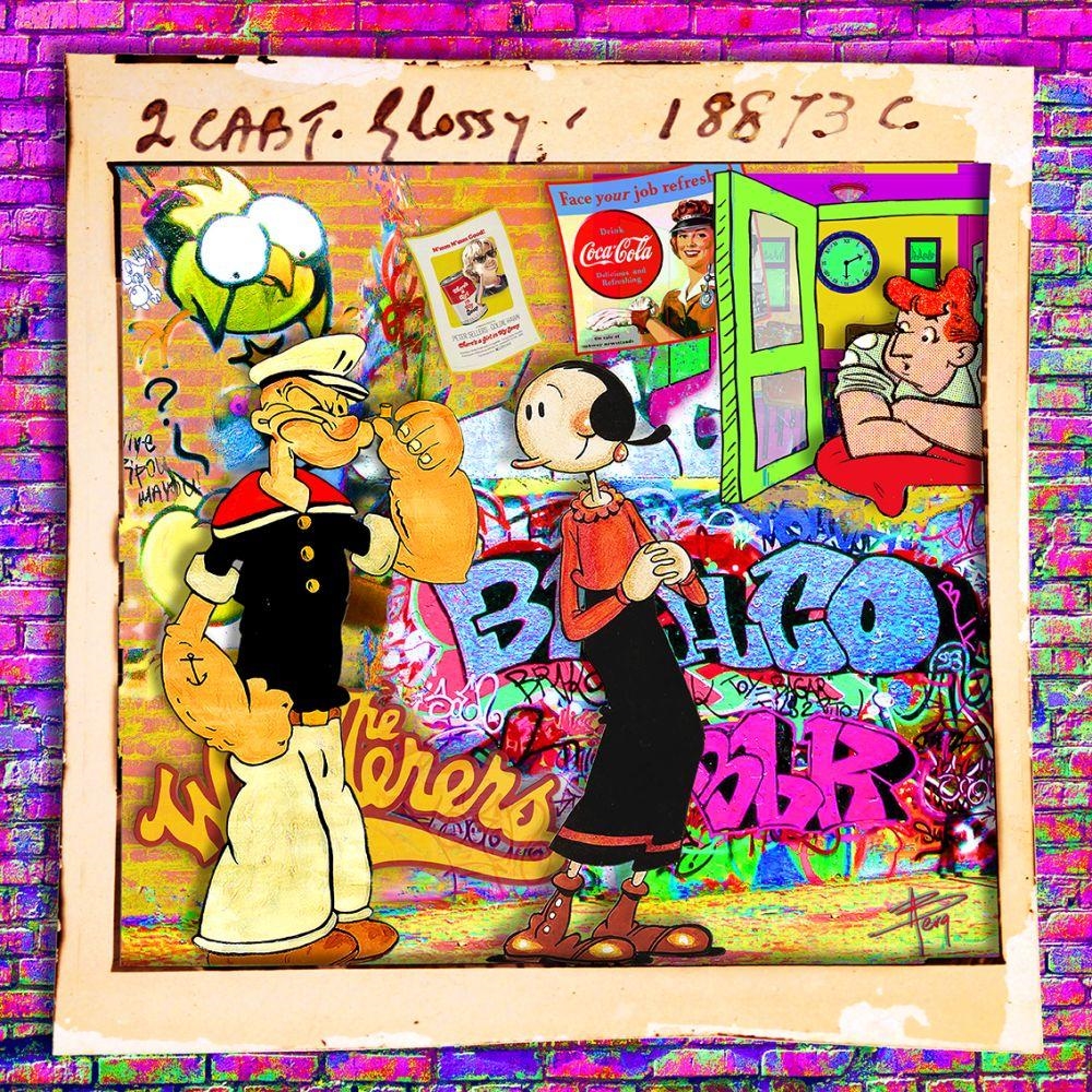 Alan Berg | Popeye & Olive | MutualArt