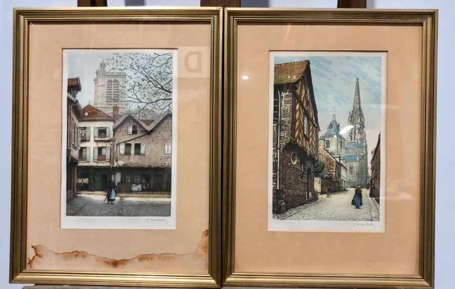 G. Marchetti | G. MARCHETTI La cathédrale Notre-Dame etLe... - Lot 196 ...