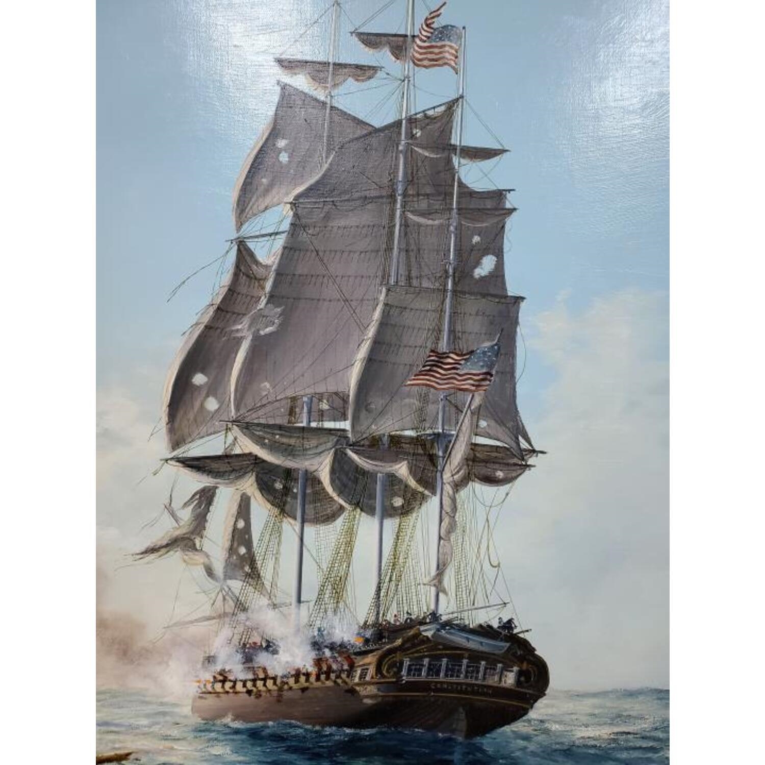 John Bentham-Dinsdale | The Action Between HMS Java and USS ...