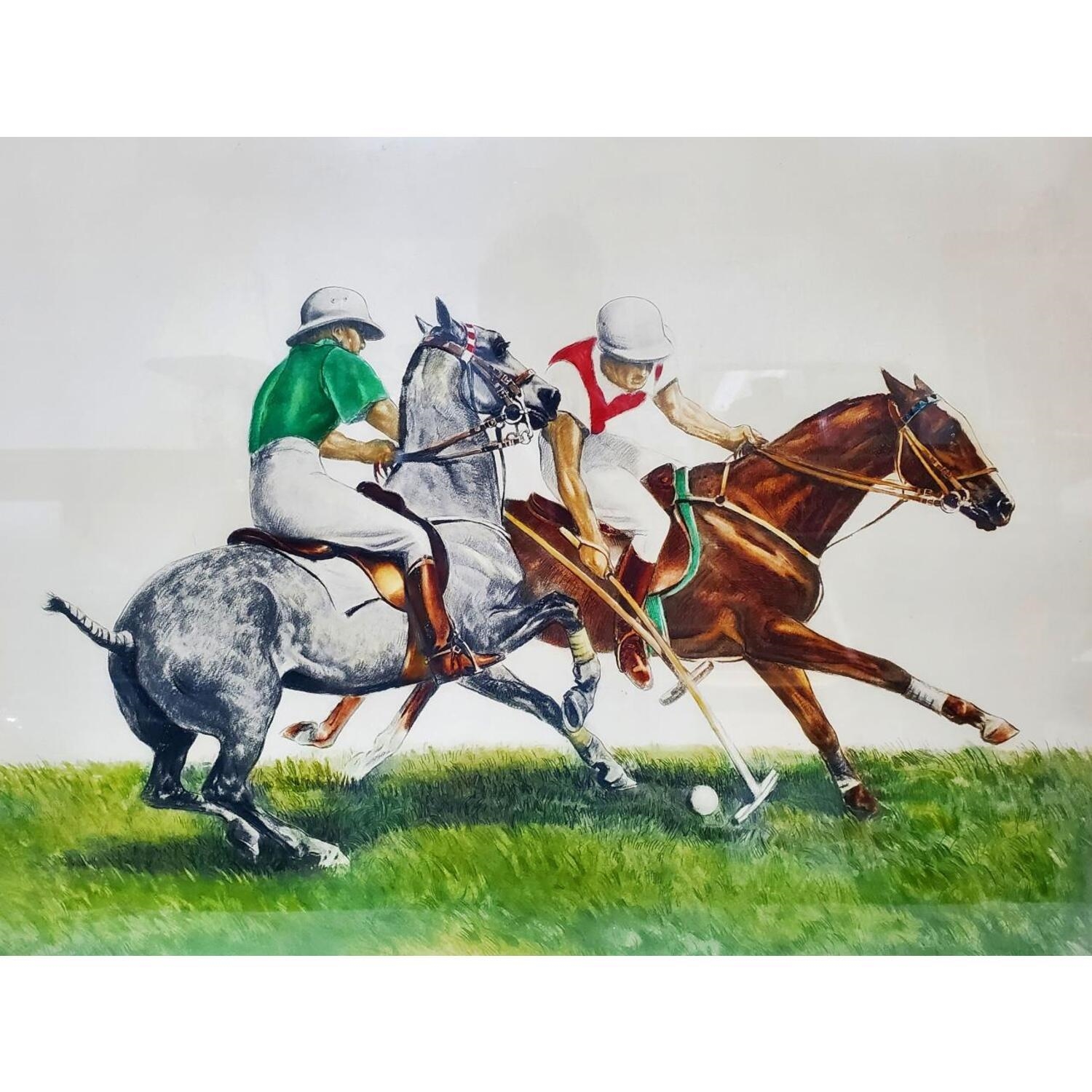 Louis Claude | The Polo Players | MutualArt