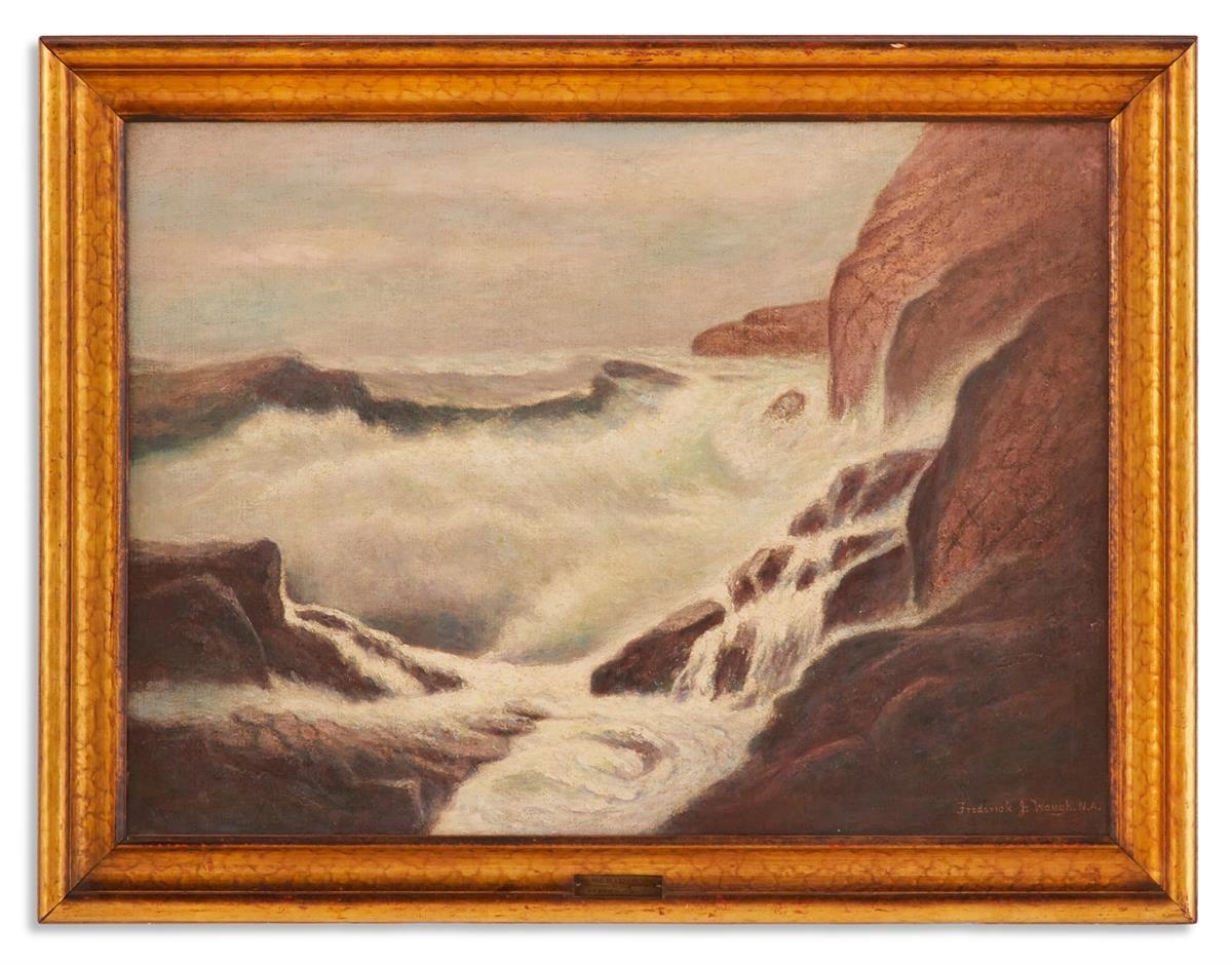 Frederick Judd Waugh | Fontainebleau Forest at Twilight (1889) | MutualArt