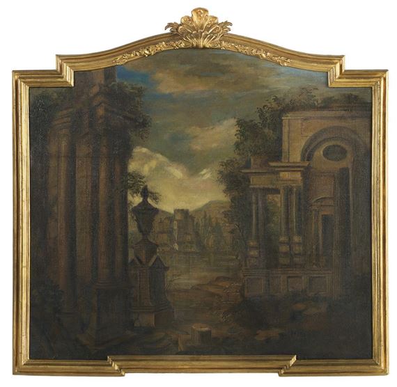 Continental School, 18th Century | Italianate Capriccio | MutualArt