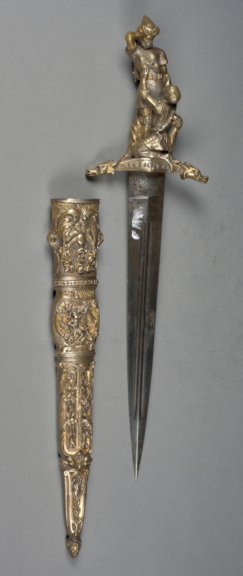 Félicie de Fauveau | Le croisé et l'Infidèle | MutualArt